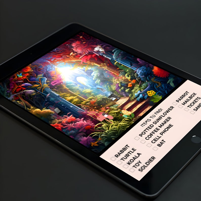 Hidden Objects Picture Book Volume One PDF Instant Download - Etsy ...