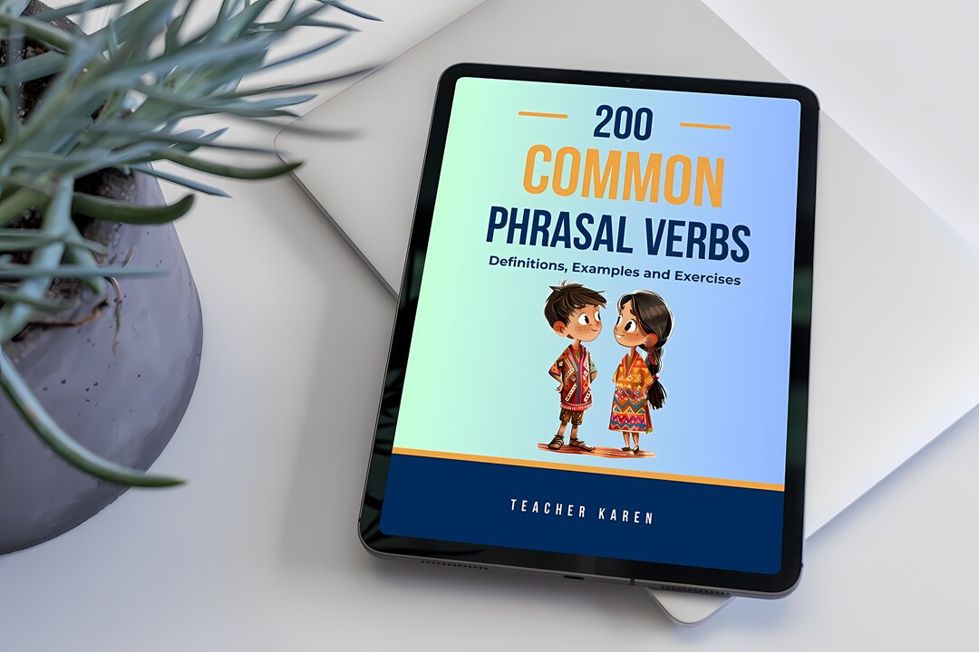 200 Common Phrasal Verbs - Etsy