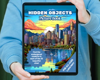 Hidden Objects Picture Book Volume Three, PDF Instant Download: Explore ...
