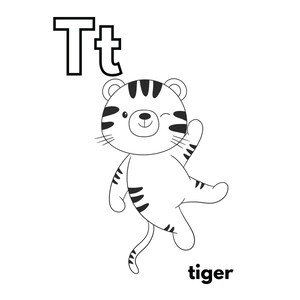 Printable Coloring Alphabet Coloring Book for Kids Alphabet Activity ...