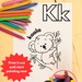 Printable Coloring Alphabet Coloring Book for Kids Alphabet Activity ...