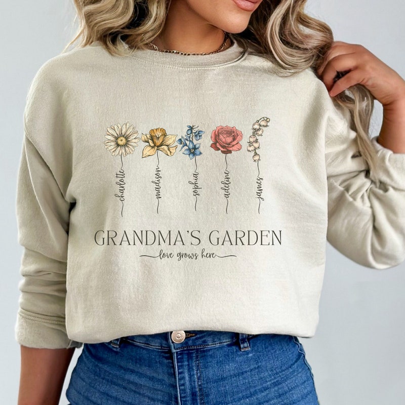 Garden Sweatshirt - Etsy