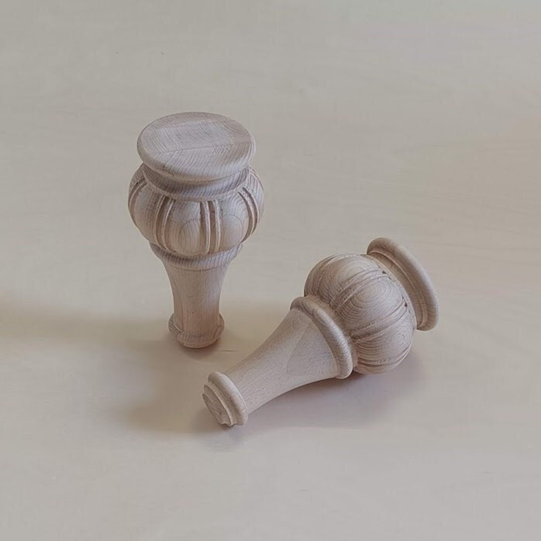 Wooden Furniture Leg. Classic Carved Leg. Price per 1 Piece - Etsy