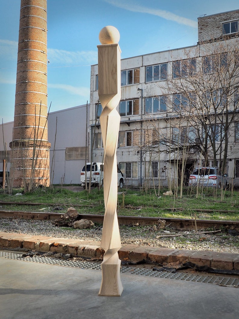 Wooden Balusters and Newel Post for Stair - Etsy