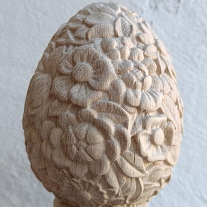 Flowers Wooden Finial, Oak Beech Stair Newel Post Cap - Etsy