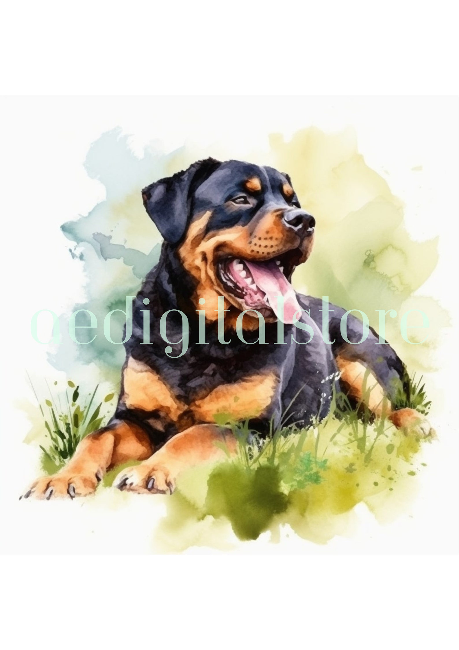 Rottweiler High Quality JPG Clipart - Digital Download - for Digital ...