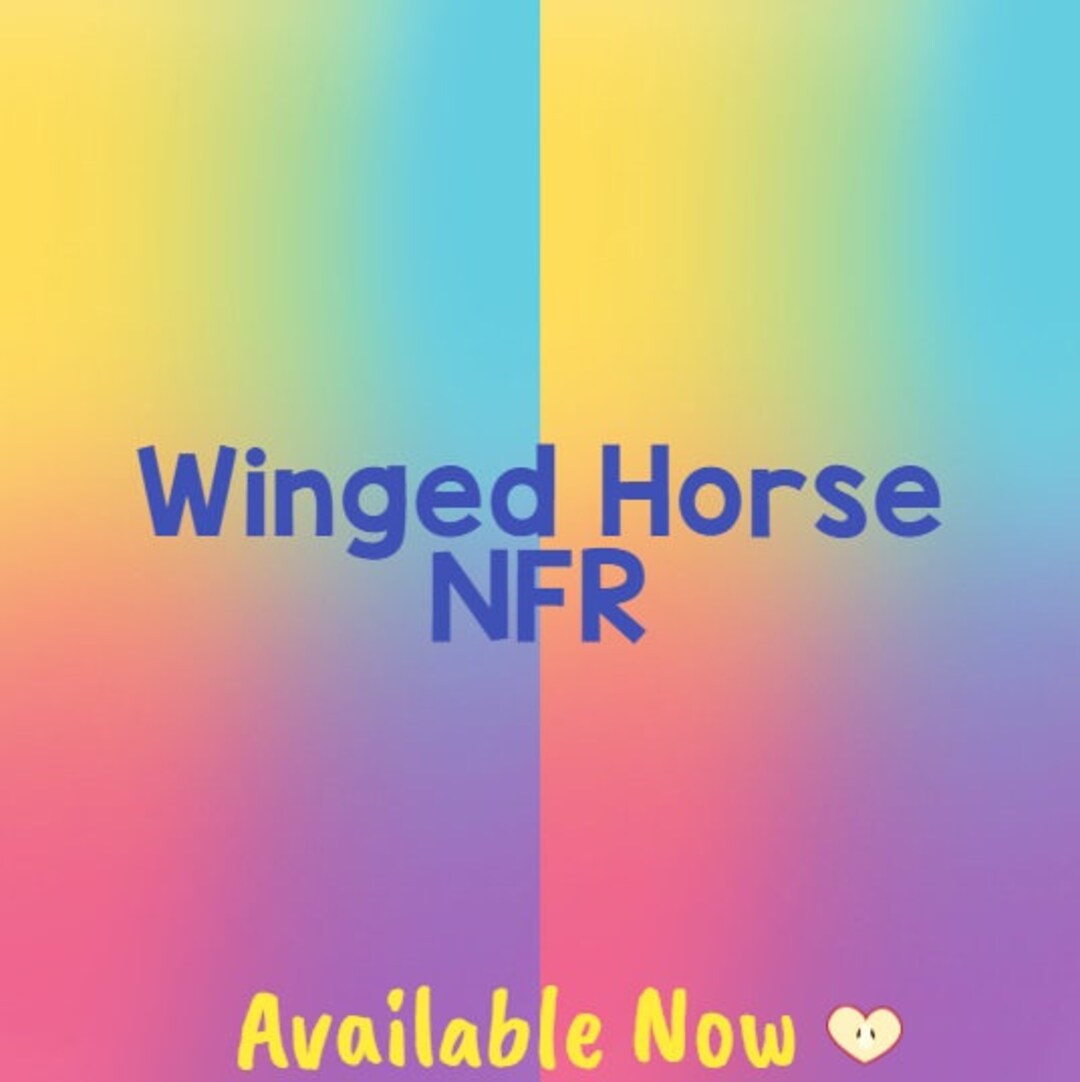 Winged Horse NFR Adopt Virtual Pet - Etsy