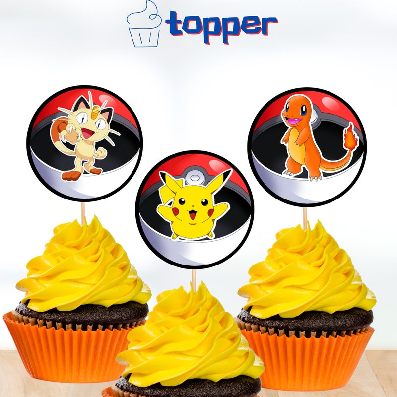 Pikachu Cake Topper - Etsy
