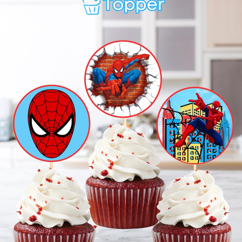Spiderman Topper - Etsy