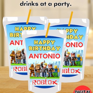 Roblox Juice Label, Juice Label Template, Caprisun Labels Template ...