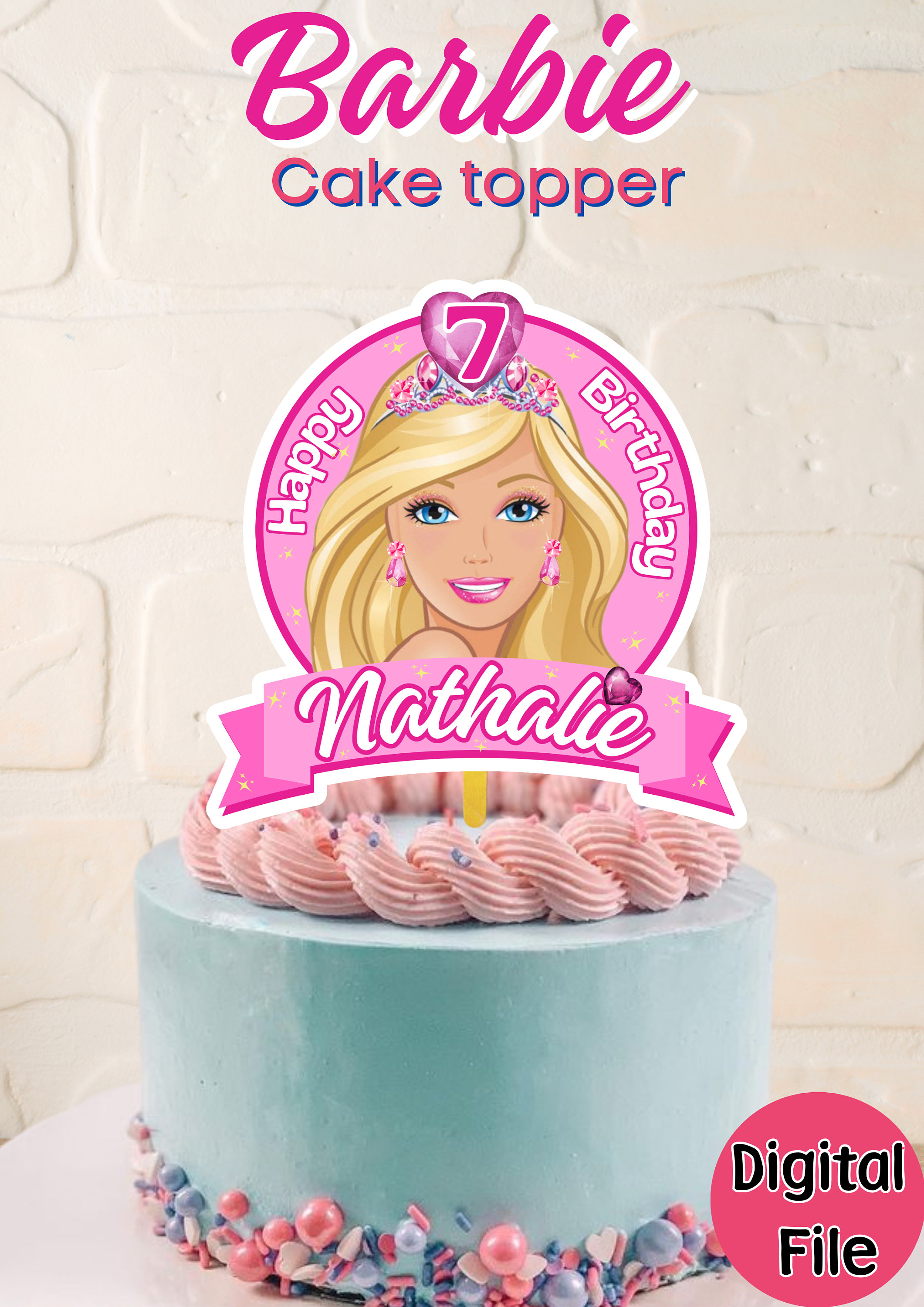 Barbie Doll Cake Topper Printable Outlet Discount | www.oceanproperty.co.th