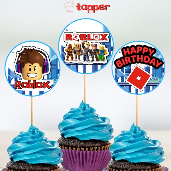 Roblox Cake Topper - Etsy