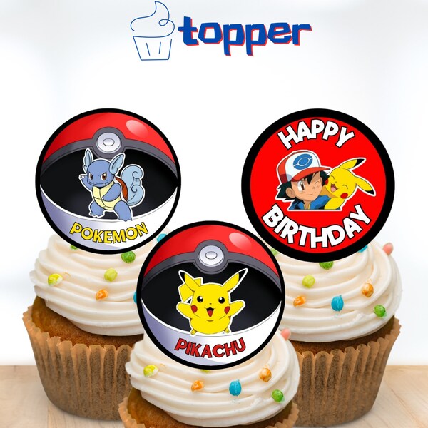 Pikachu Cupcake - Etsy
