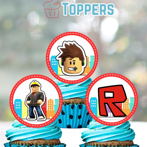Roblox Cake Topper - Etsy