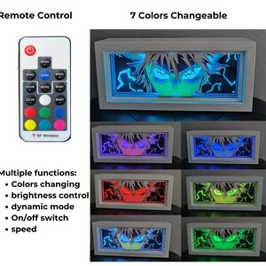 Mitsuri Kanroji LED Lightbox Demon Slayer Night Light Anime-inspired ...