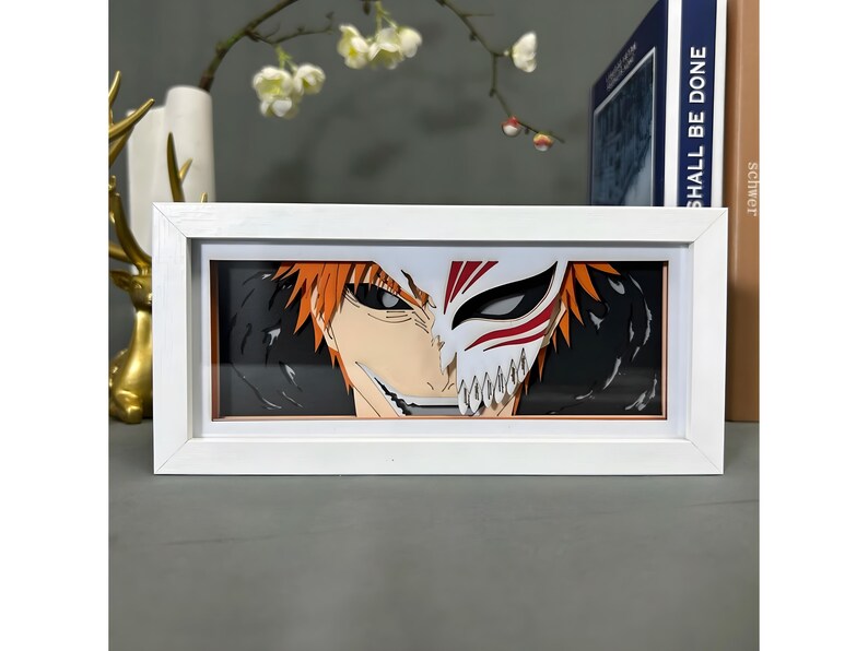 Ichigo Kurosaki LED Lightbox Bleach Anime Night Light Gift for Anime ...