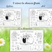 Printable Easter Story Activity Placemat, Easter Coloring Page for Kids ...