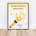 Let Your Light Shine Handprint Art, Matthew 5:16, Halloween Bible Craft ...