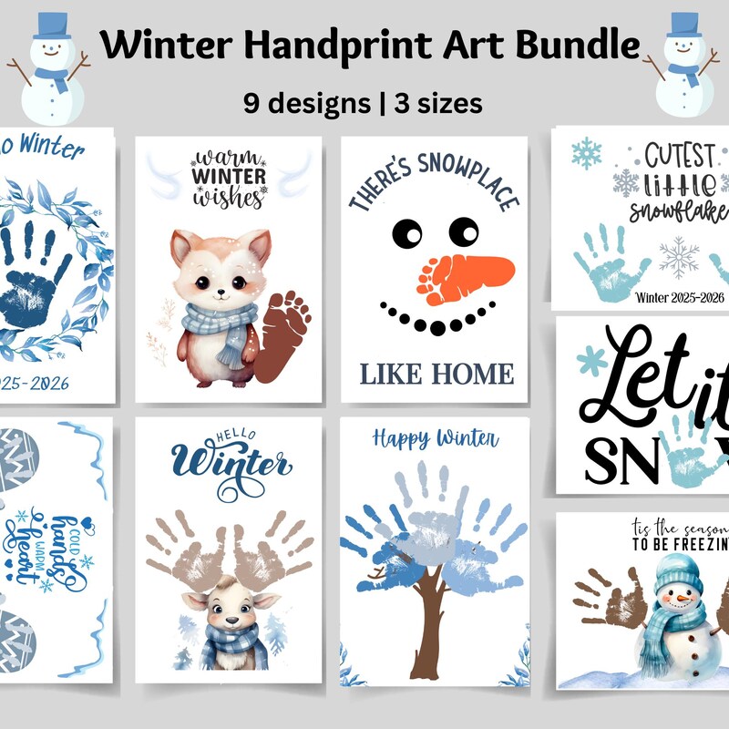 Snowman Feet Crafts - Etsy