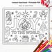 Joy to the World Coloring Page Printable, Nativity Bible Coloring Sheet ...
