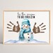 Winter Handprint Art Bundle, Winter Handprint Craft, Printable, Winter ...