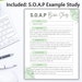 SOAP Bible Study Method, Printable Bible Study Template, SOAP Devotion ...