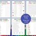 Printable Back to School Games Bundle, Set of 12 First Day of School ...