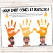 Pentecost Craft for Kids, Handprint Art, Printable Holy Spirit Sunday ...