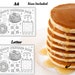 Printable Pancake Day Activity Placemat, Coloring Page, Shrove Tuesday ...
