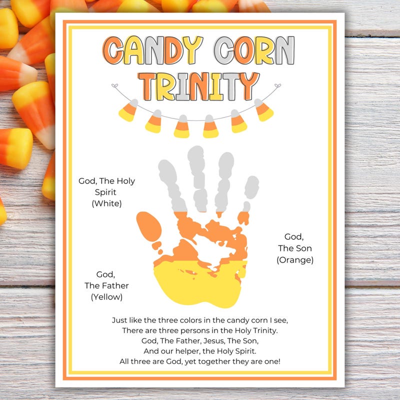 Candy Corn Template - Etsy