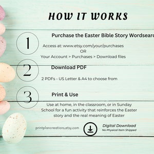 Printable Easter Story Wordsearch for Kids, Resurrection Wordsearch ...
