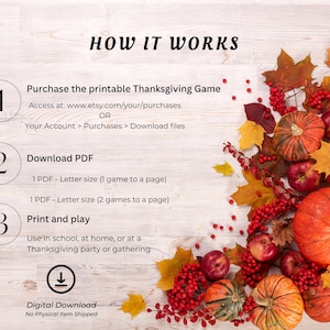 Thanksgiving Bible Gratitude Game, Kids, Adults, Youth Groups, Bible ...