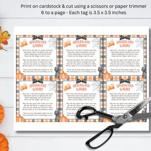 Christian Halloween Treat Tag, Christian Halloween Poem, Halloween ...