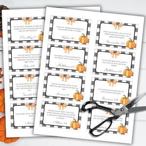 Christian Halloween Bible Verse Cards, Printable Religious Halloween ...