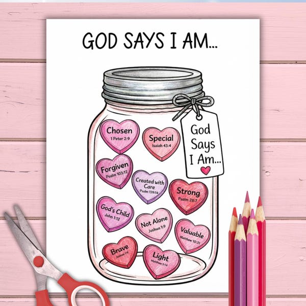 Kids Jar Activity - Etsy UK