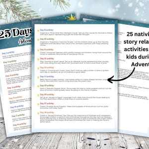 Bible Verse Advent Calendar Printable, Christian Advent Activity ...