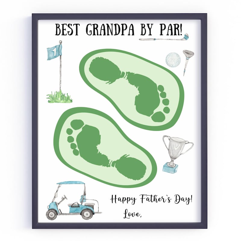 Grandpa Golf Gift Print - 60+ Gift Ideas for 2026