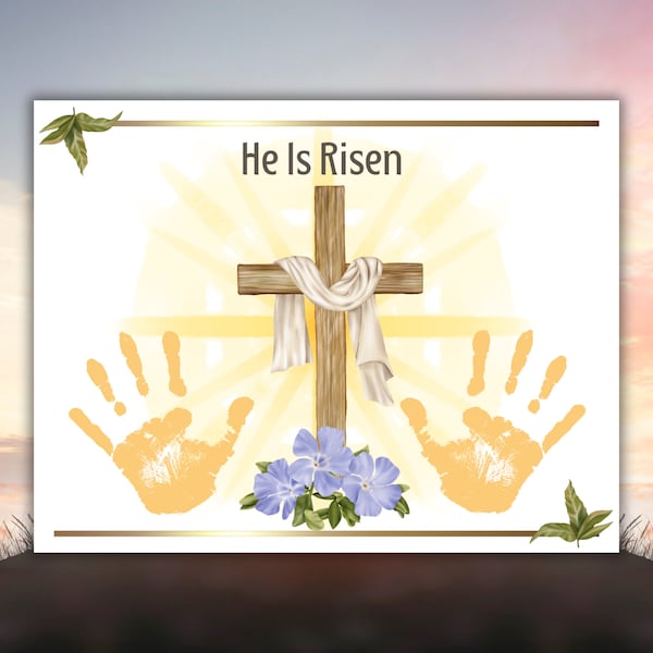 Jesus Resurrection Craft - Etsy
