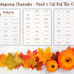 Printable Thanksgiving Games Bundle, for Kids, for Adults, Thanksgiving ...