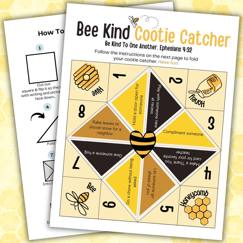 Bee Kind Printable - Etsy