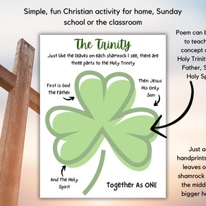 St. Patrick's Day Handprint Art, Printable Shamrock Handprint Craft ...