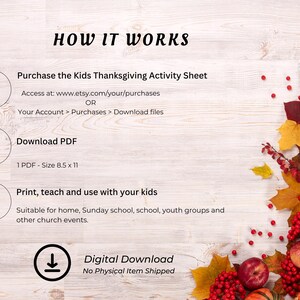 Thanksgiving Activity Placemat, Coloring Page for Kids, Give Thanks, Be ...