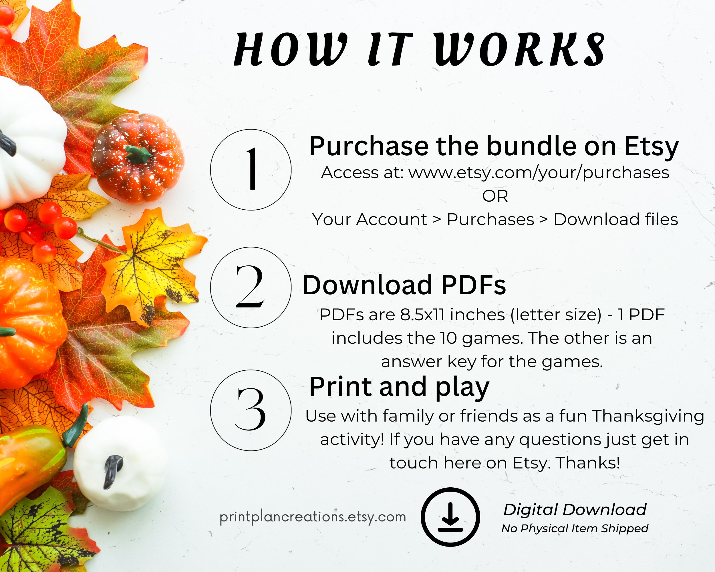 Printable Thanksgiving Games Bundle, for Kids, for Adults, Thanksgiving ...