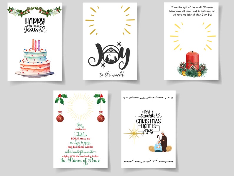 Christian Christmas Handprint Art Bundle, Nativity Handprint Craft ...
