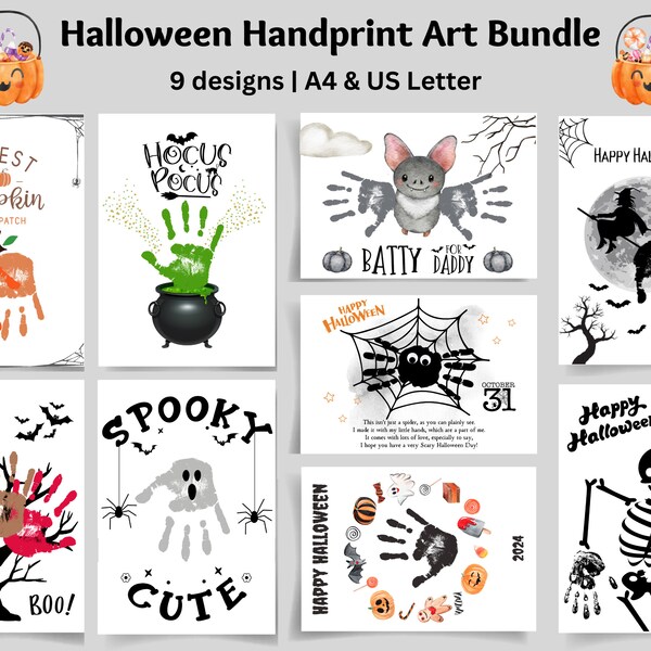 Handprint Art - Etsy