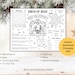 Nativity Activity Placemat Printable, Christmas Coloring Page for Kids ...