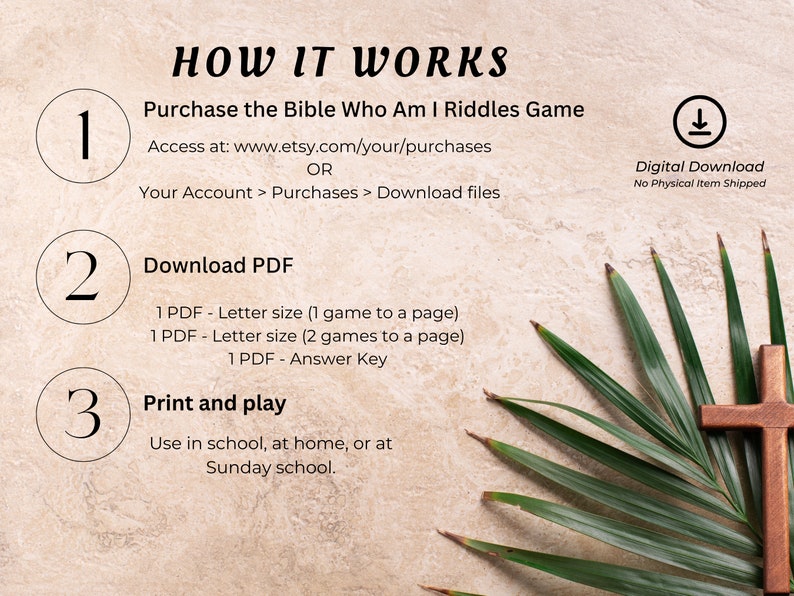 Bible Game for Kids & Youth Groups, Bible Riddles, Who Am I Game, Bible ...