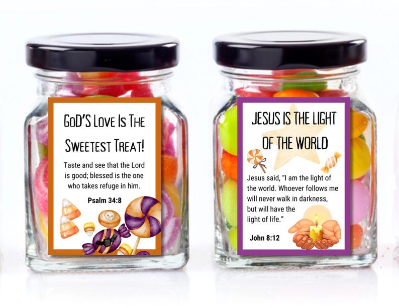 Christian Halloween Tracts Printable, Bible Verse Halloween Scripture ...