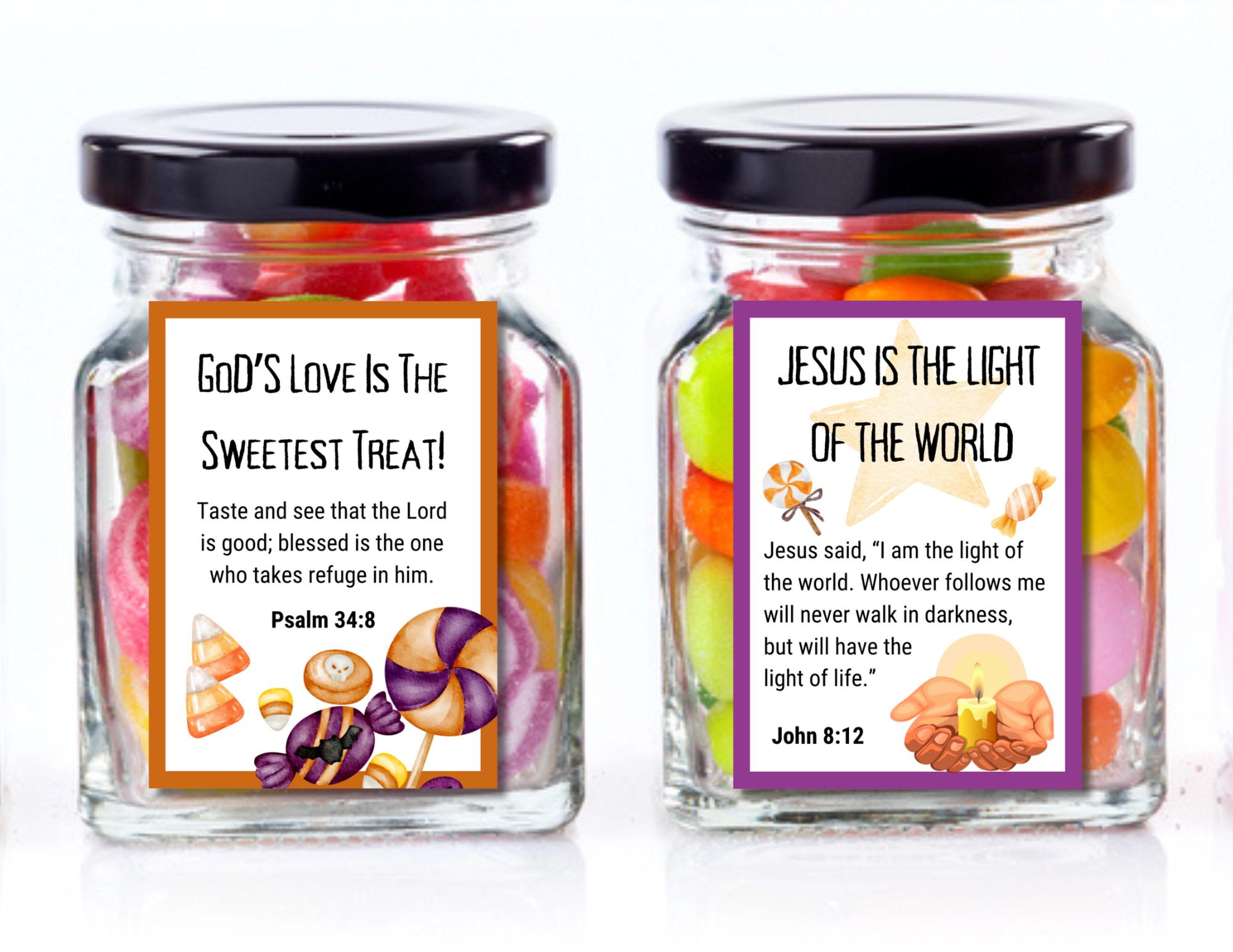 Christian Halloween Tracts Printable, Bible Verse Halloween Scripture ...