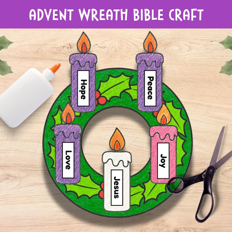 Preschool Advent Crafts - Etsy
